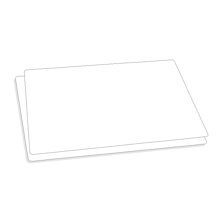 24" x 36" Aluminum Sign Blanks - Bull Steel